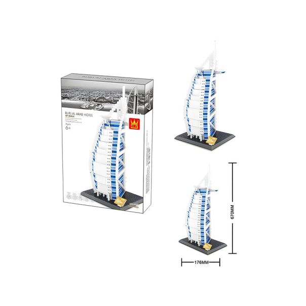 OSTALO 3 D PUZZLE BURJ 009 104303