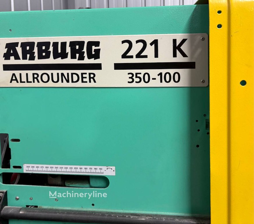 Arburg Allrounder 221 K 350-100 mašina za brizganje plastike