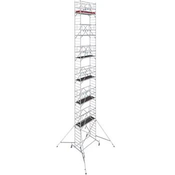 KRAUSE STABILO aluminijumska pokretna skela radna visina 14.40m 771124