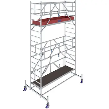 KRAUSE STABILO aluminijumska pokretna skela 2.50x0.75m radna visina 5.40m 772039