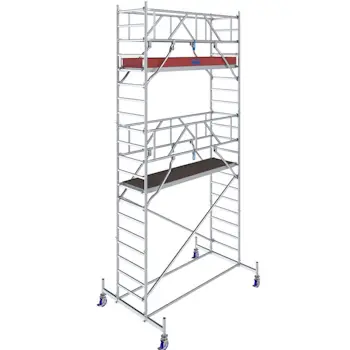 KRAUSE STABILO aluminijumska pokretna skela 2.50x0.75m radna visina 6.40m 772046