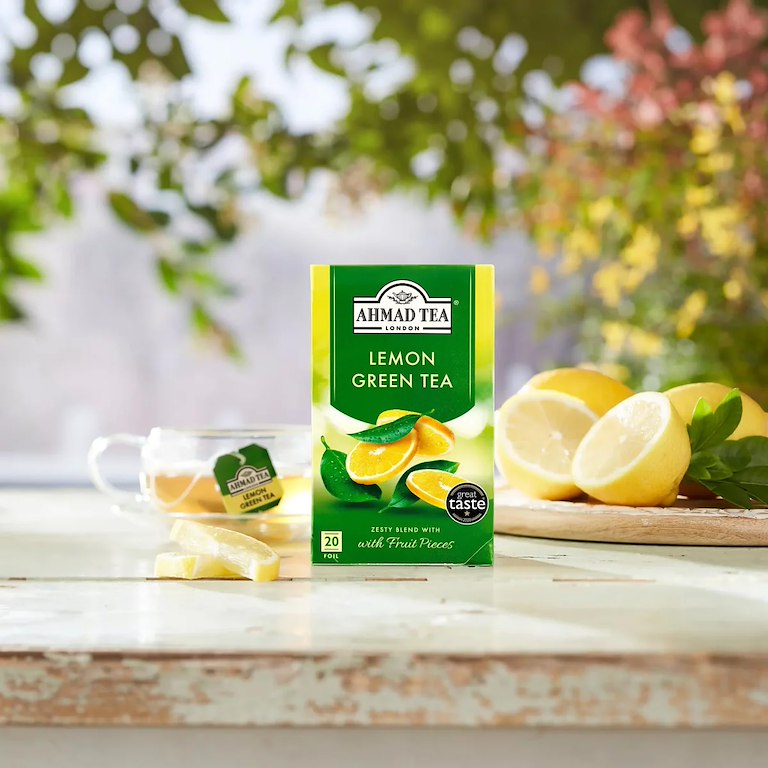ČAJ LEMON GREEN AHMAD TEA 20/1