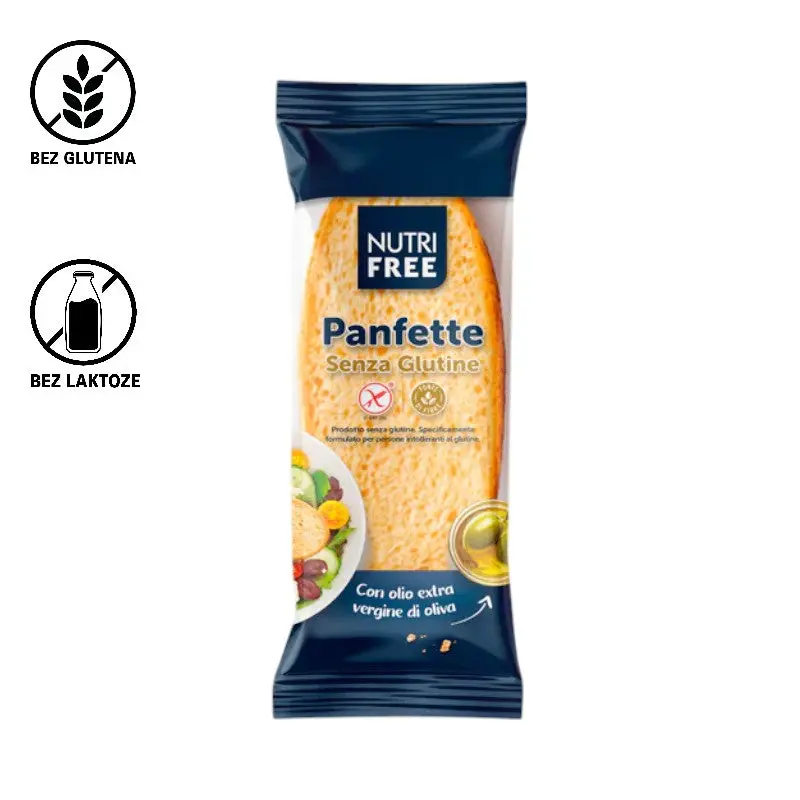 BELI HLEB BEZ GLUTENA NUTRIFREE 75G
