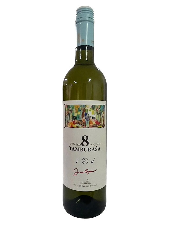 BELO VINO 8 TAMBURAŠA ZVONKO BOGDAN 0,75L