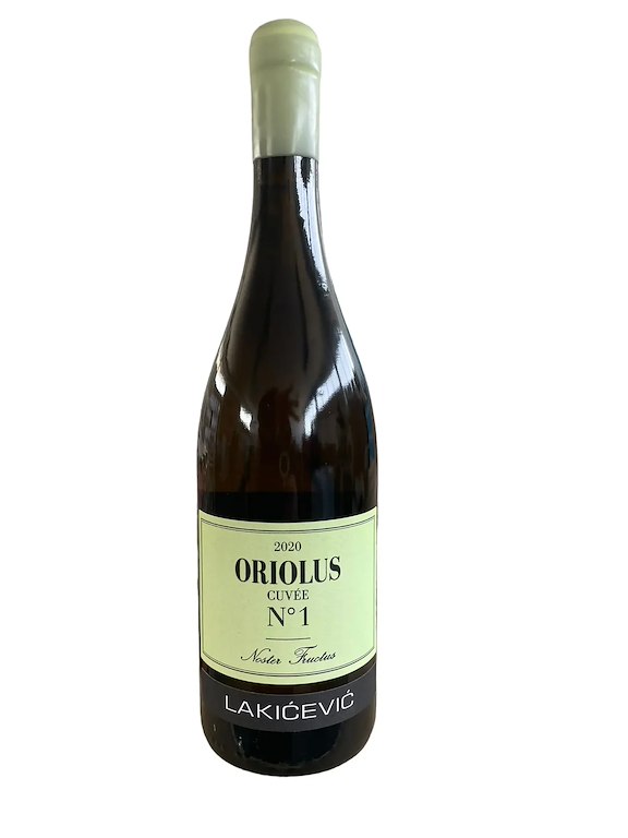 BELO VINO VINARIJA LAKIĆEVIĆ ORIOLUS 2020 CUVEE NO.1 0,75L