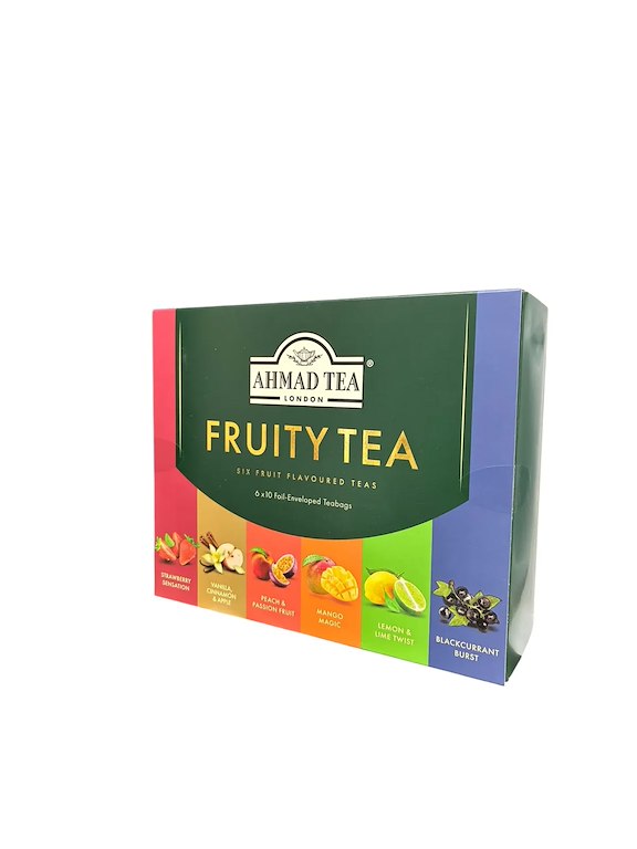 ČAJ FRUITYTEA SELECTION AHMAD TEA 6X10 KESICA