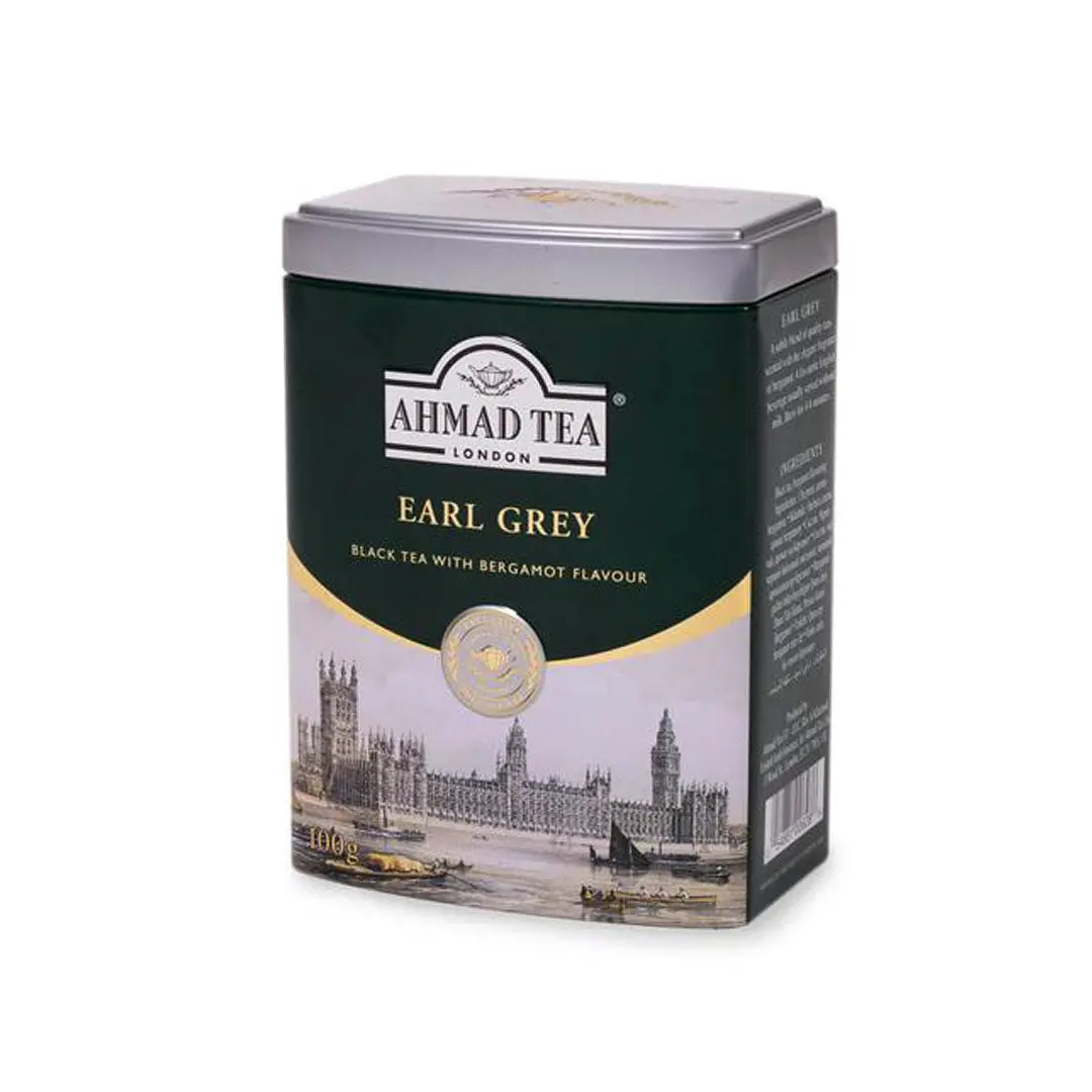 ČAJ EARL GREY LIMENA KUTIJA AHMAD TEA 100 G