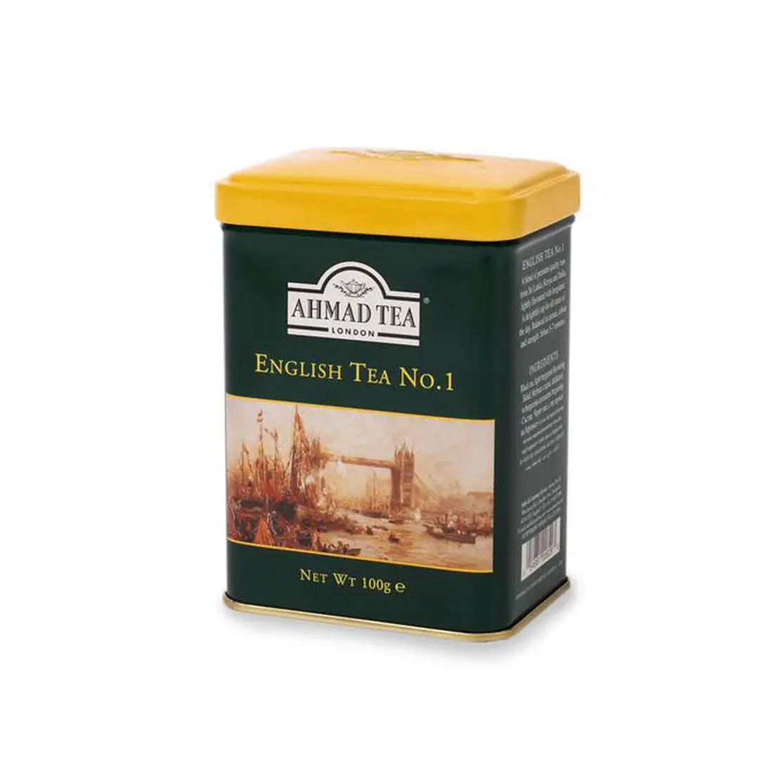 ČAJ ENGLISH TEA NO. 1 LIMENA KUTIJA AHMAD TEA 100 G