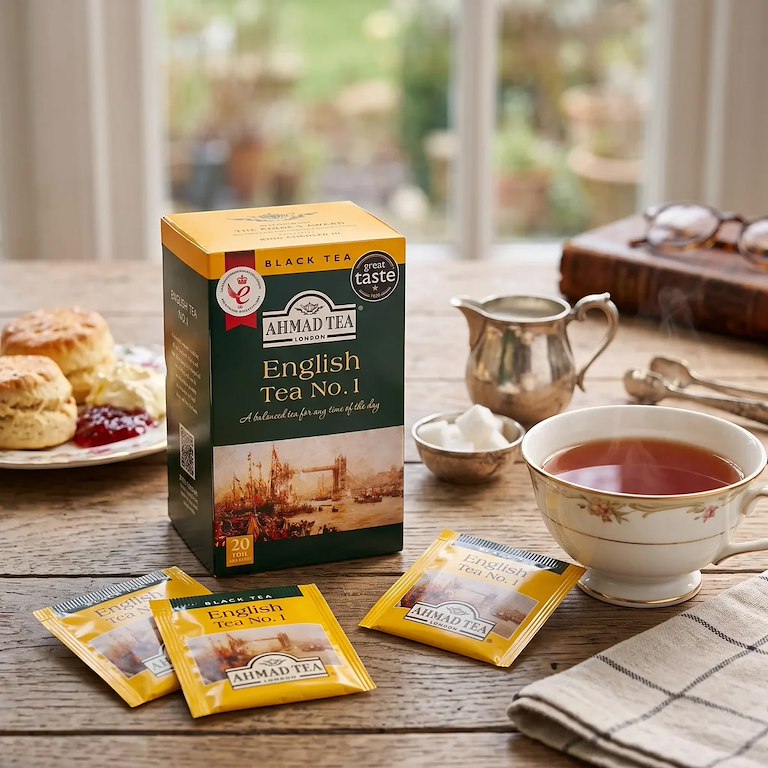 ČAJ ENGLISH TEA NO1 AHMAD TEA 20 KESICA
