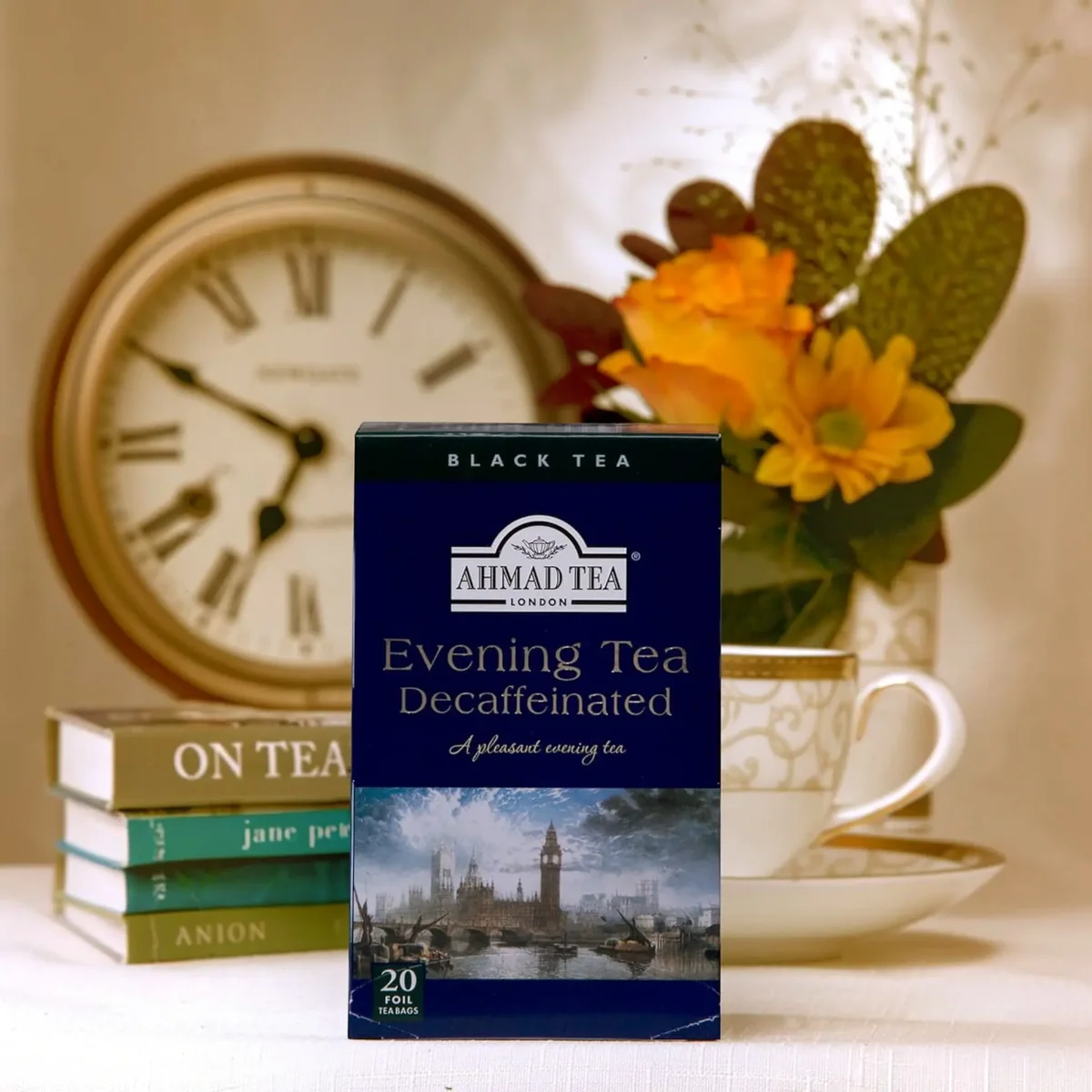 ČAJ EVENING TEA DECAFFEINATED AHMAD TEA 20 KESICA