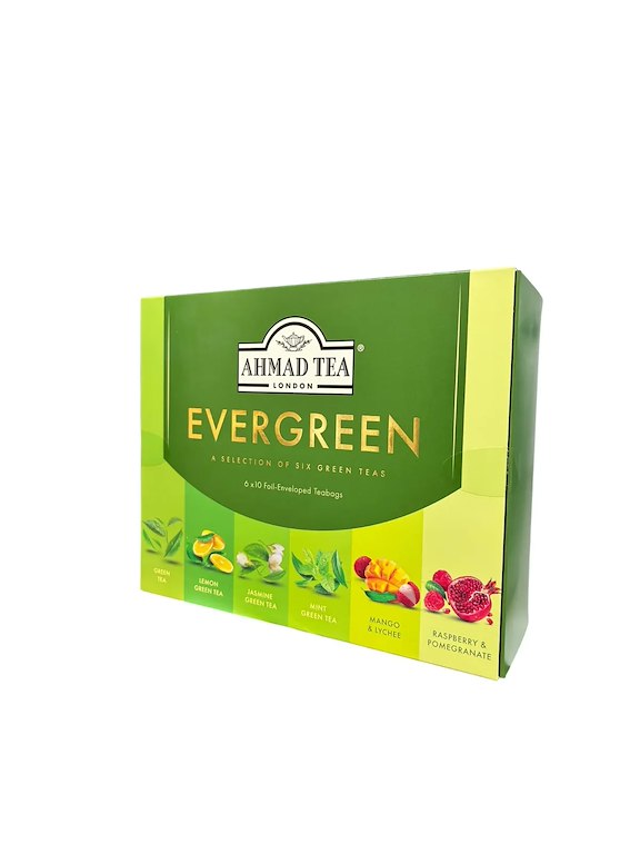 ČAJ EVERGREEN MIX BOX AHMAD TEA 6X10 KESICA