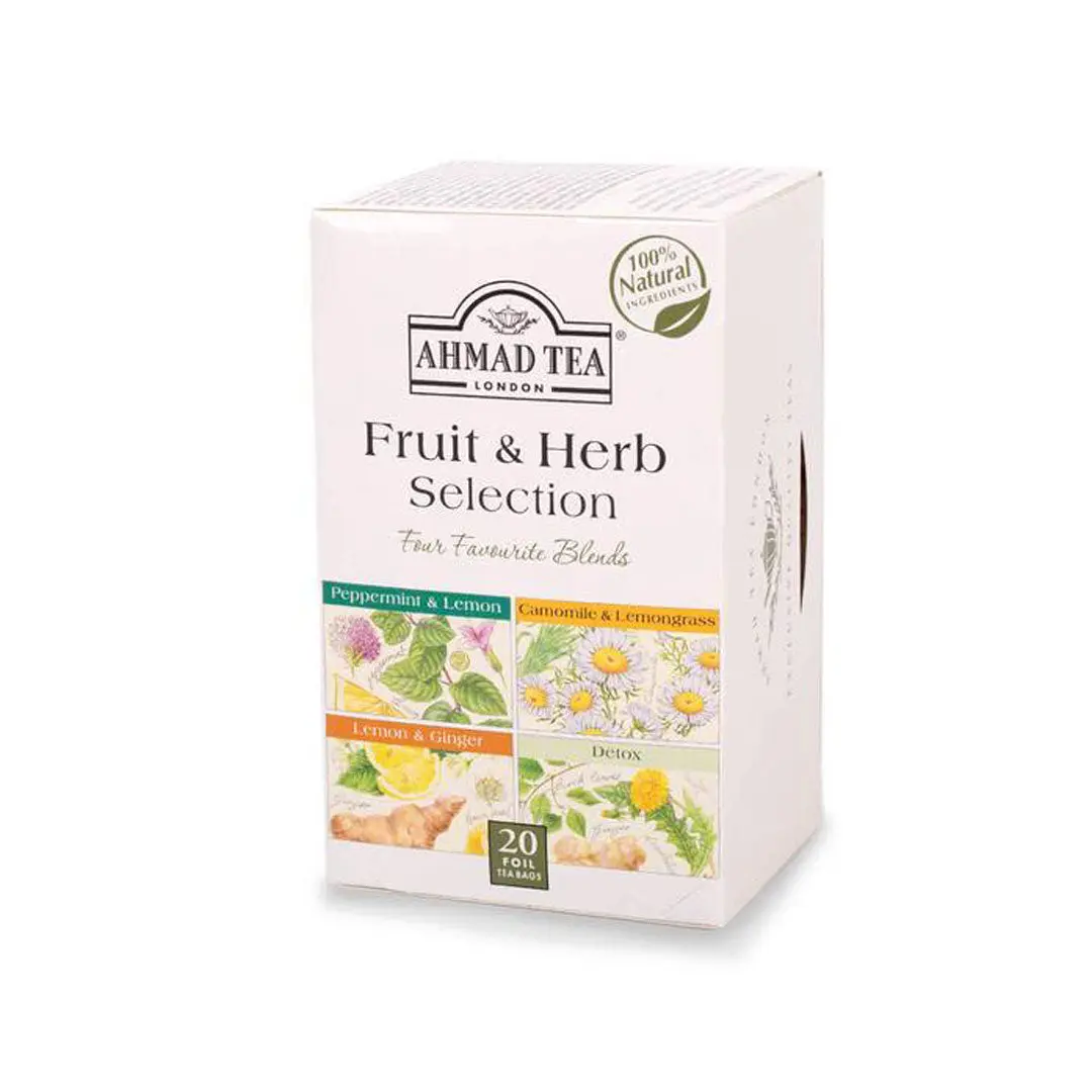 ČAJ FRUIT & HERB SELECTION AHMAD TEA 20 KESICA