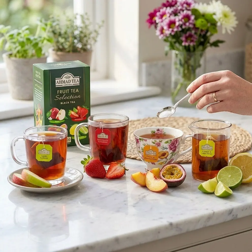 ČAJ FRUIT TEA SELECTION AHMAD TEA 4X5 KESICA