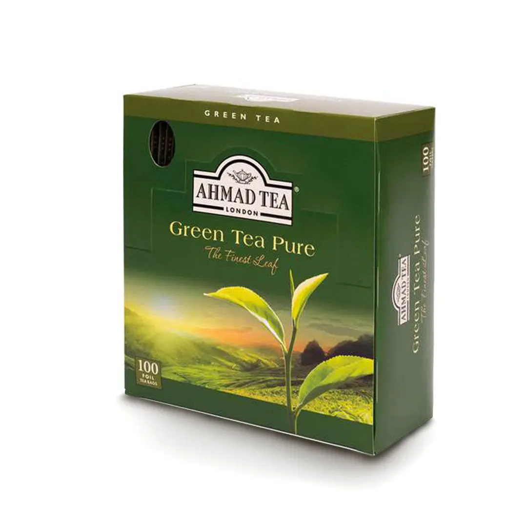 ČAJ GREEN TEA PURE AHMAD TEA 100 KESICA