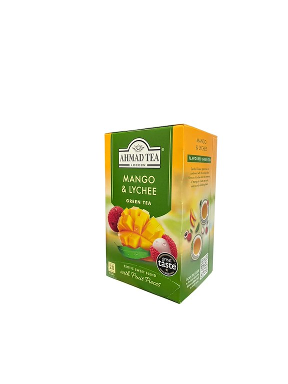 ČAJ MANGO & LYCHEE AHMAD TEA 20 KESICA