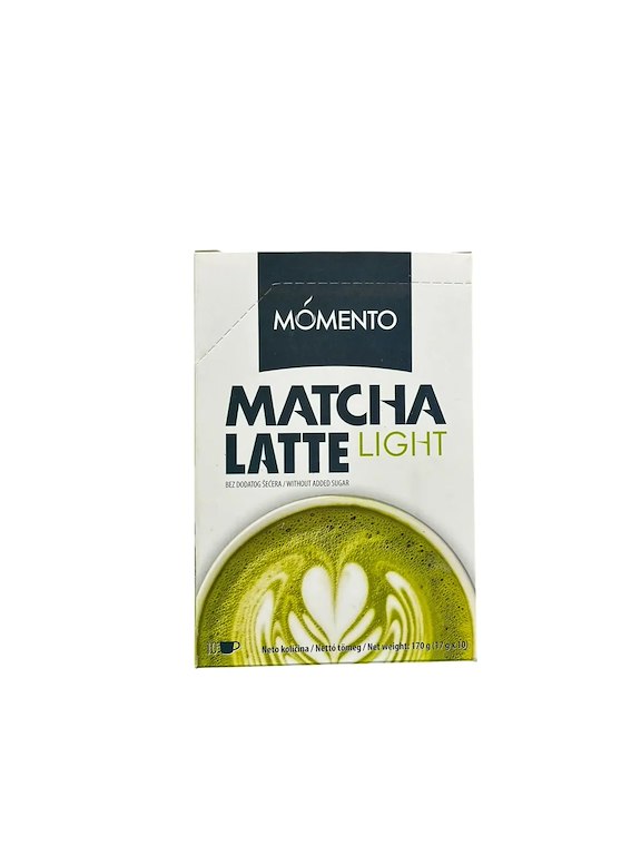 ČAJ MATCHA LATTE LIGHT 3 U 1 MOMENTO 170G