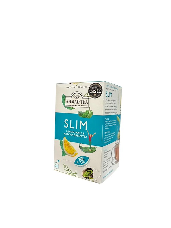ČAJ SLIM AHMAD TEA 20 KESICA