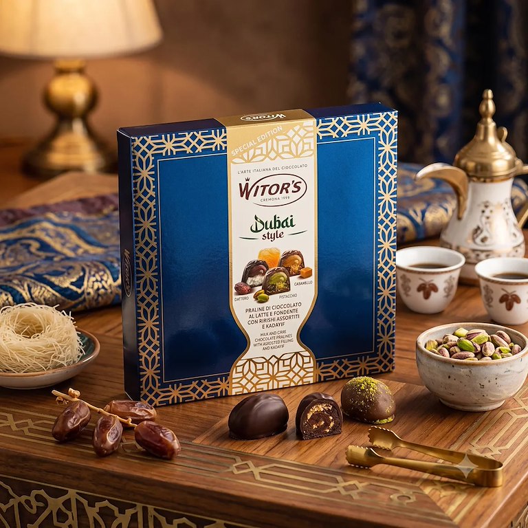 ČOKOLADNE PRALINE DUBAI STYLE WITOR'S 190G