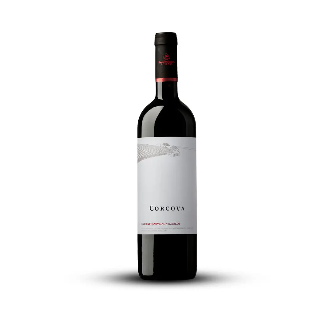 CRVENO VINO CABERNET SAUVIGNON & MERLOT CORCOVA 0,75 L