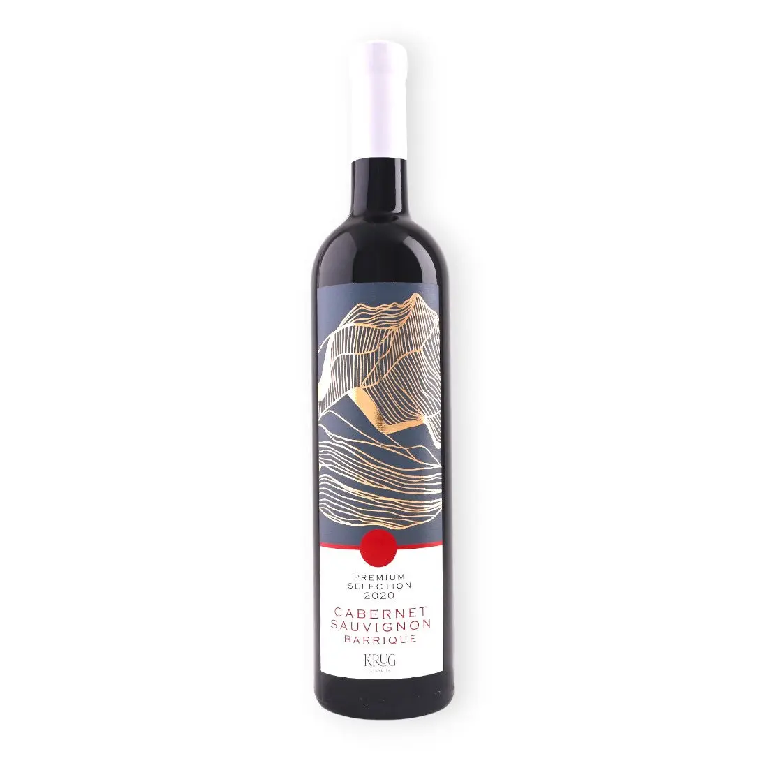CRVENO VINO CABERNET SAUVIGNON BARRIQUE 2020 VINARIJA KRUG 0,7 L