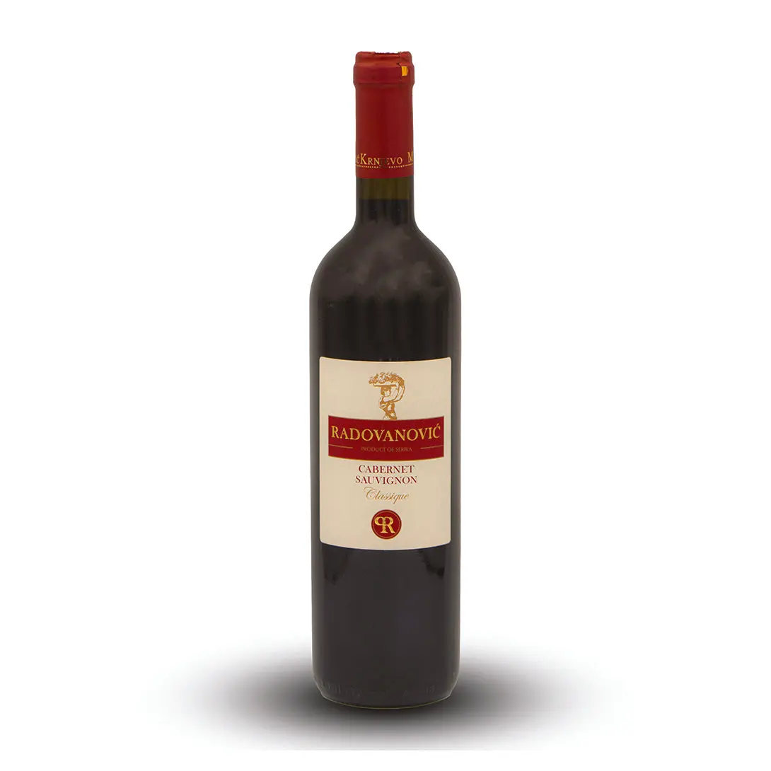 CRVENO VINO CABERNET SAUVIGNON CLASSIQUE PODRUM RADOVANOVIĆ 0,75L