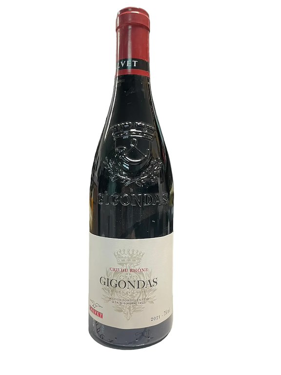 CRVENO VINO CALVET GIGONDAS 2021 0,7L