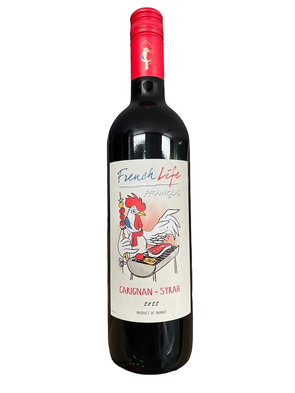 CRVENO VINO CARIGNAN SYRAH FRENCH LIFE 0,75L