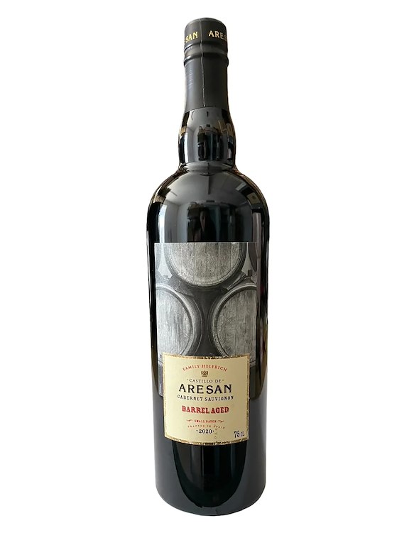CRVENO VINO CASTILLO DE ARESAN CABERNET SAUVIGNON BARREL AGED 0,75L