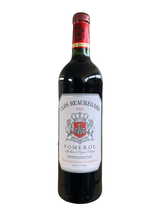 CRVENO VINO CHATEAU CLOS BEAUREGARD 2021 POMEROL 0,75L