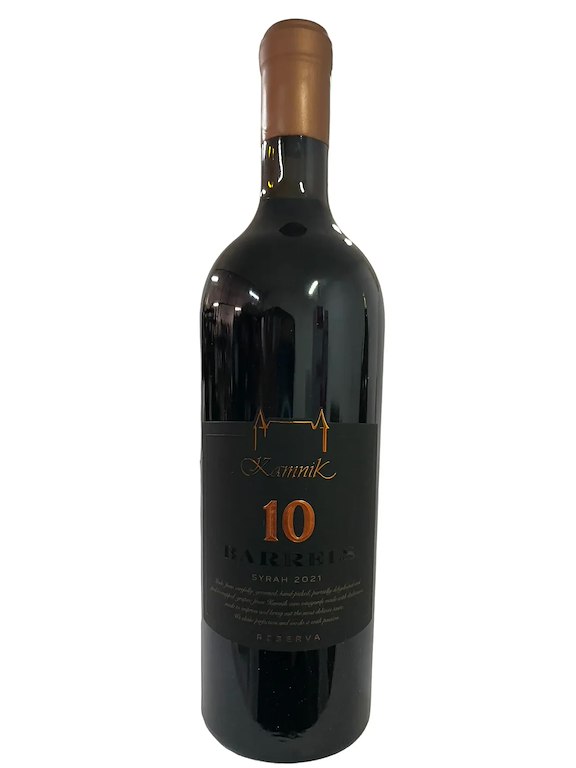 CRVENO VINO CHATEAU KAMNIK TEN BARRELS SYRAH RESERVA 0.75L