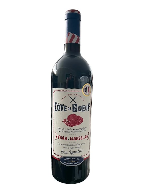 CRVENO VINO COTE DE BOEUF SYRAH 0,75L