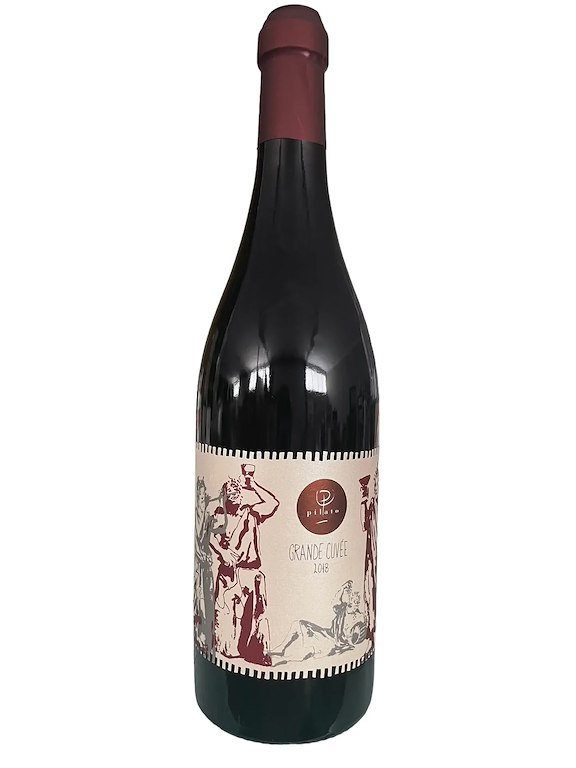 CRVENO VINO GRANDE CUVEE (CABERNET-MERLOT-TERAN) PILATO 0,75L