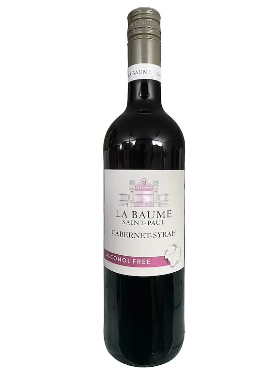 CRVENO VINO LA BAUME CABERNET-SYRAH ALCOHOL FREE 0,75L