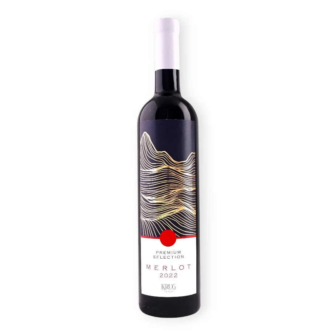 CRVENO VINO MERLOT 2022 VINARIJA KRUG 0,7 L