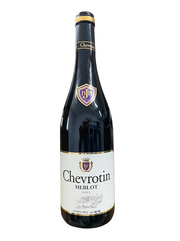 CRVENO VINO MERLOT CHEVROTIN 0,75L