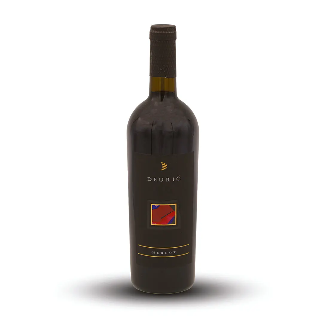 CRVENO VINO MERLOT DEURIĆ 0,75 L