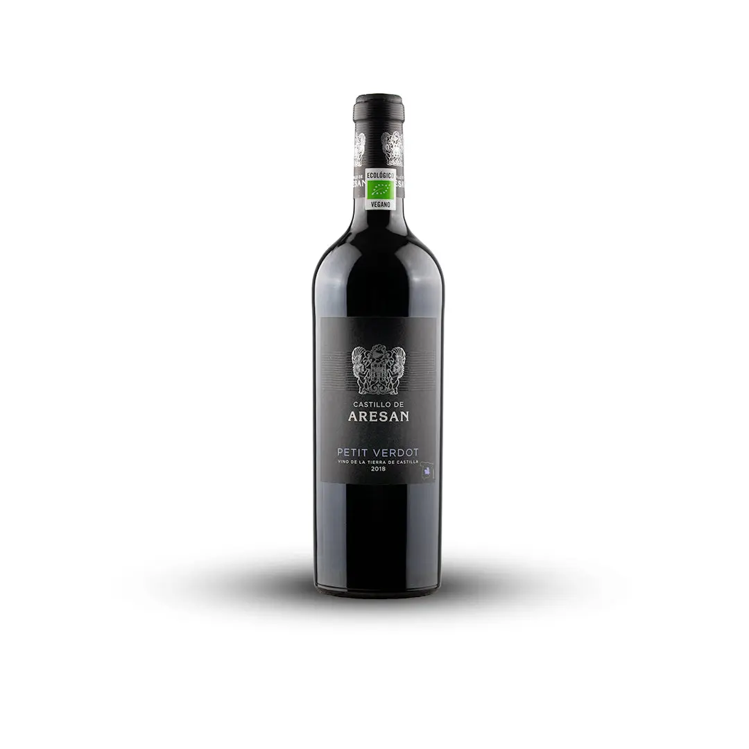 CRVENO VINO PETIT VERDOT BIO CASTILLO DE ARESAN 0,75 L