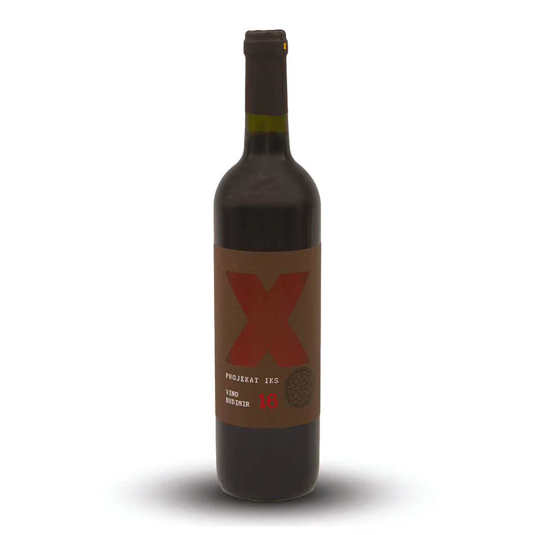 CRVENO VINO PROJEKAT IKS VINO BUDIMIR 0,75L