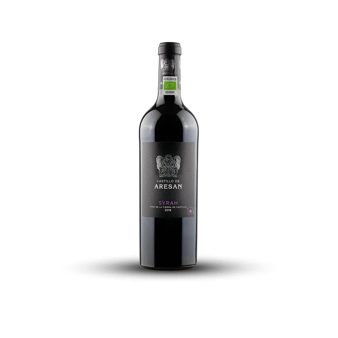 CRVENO VINO SYRAH BIO CASTILLO DE ARESAN 0,75 L