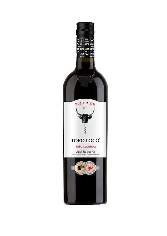 CRVENO VINO TINTO SUPERIOR TORO LOCO 0,75 L