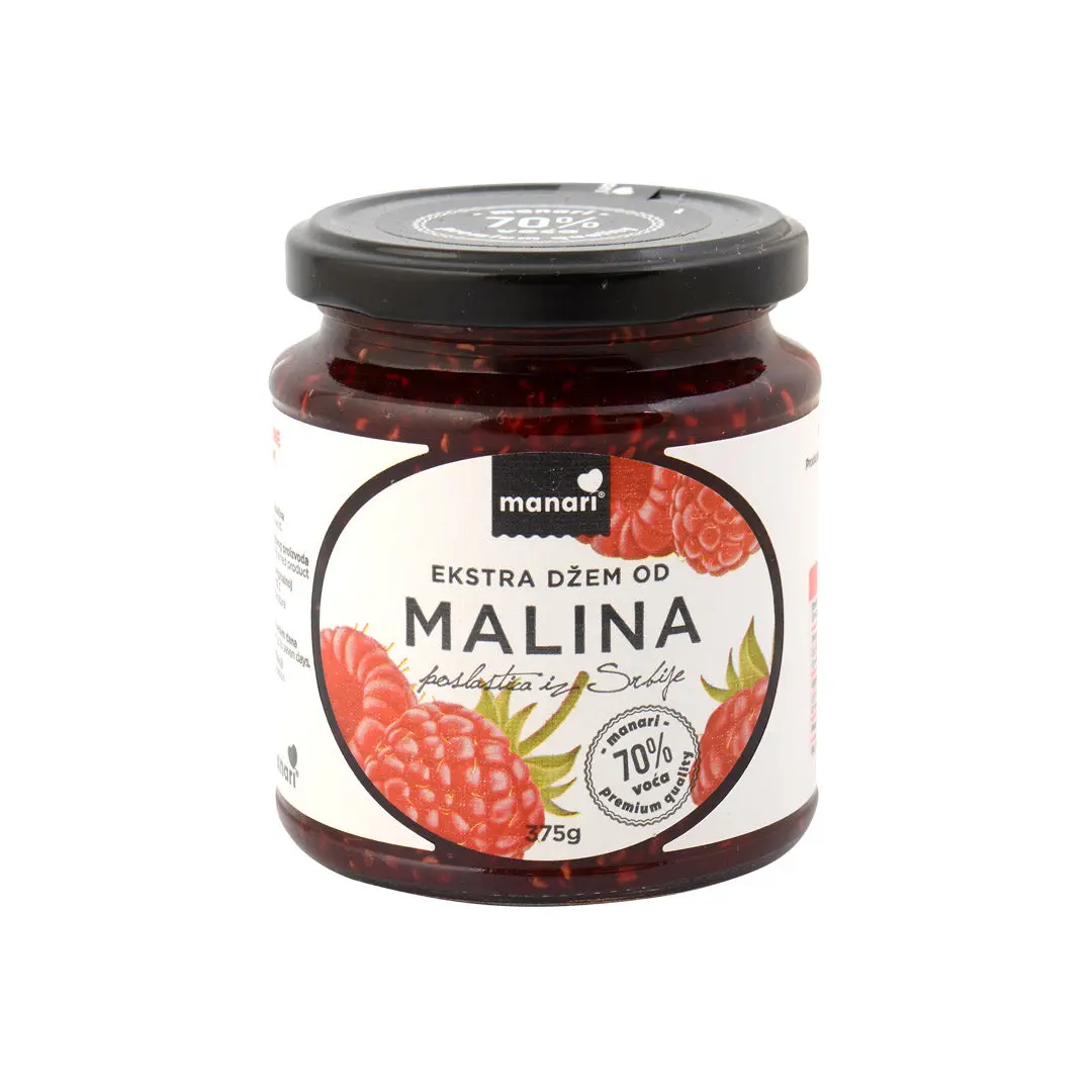 DŽEM MALINA MANARI 375G