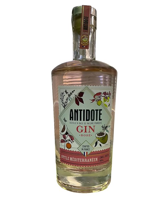 DŽIN ANTIDOTE 17- LONDON DRY GIN – PINK GIN MEDITERRANEAN 0,7L