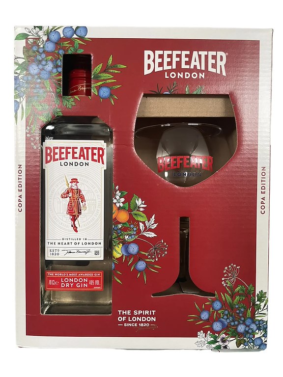 DŽIN BEEFEATER 0,7L + ČAŠA