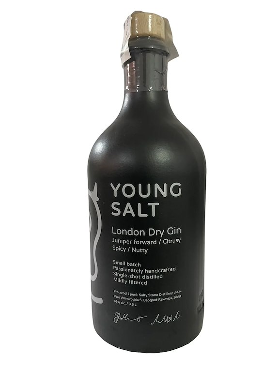 DŽIN YOUNG SALT LONDON DRY 0.5L