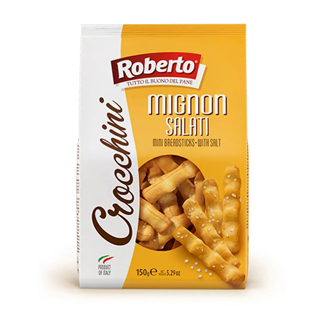 GRISINE CROCCHINI MIGNON SALATI ROBERTO 150 G