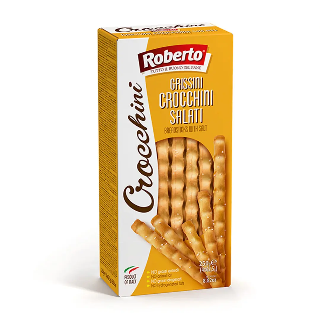 GRISINE CROCCHINI SALATI ROBERTO 250 G