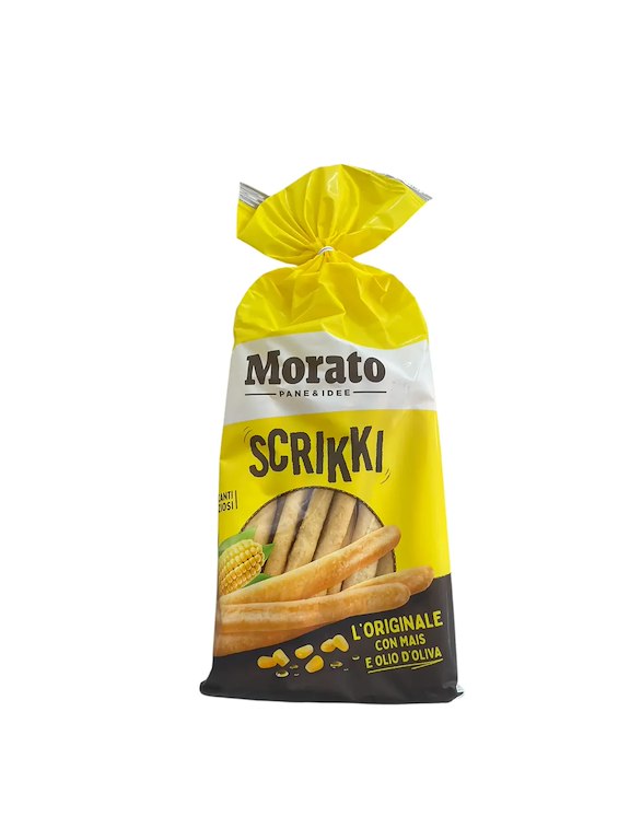GRISINE OD KUKURUZNOG BRAŠNA SCRIKKI MORATO 200G