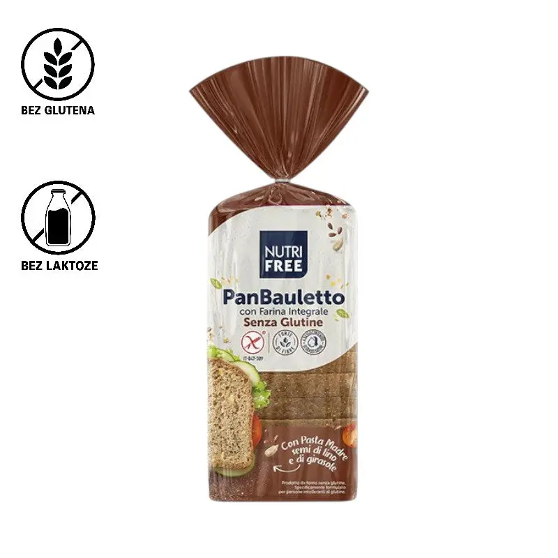 INTEGRALNI HLEB BEZ GLUTENA NUTRIFREE 300G