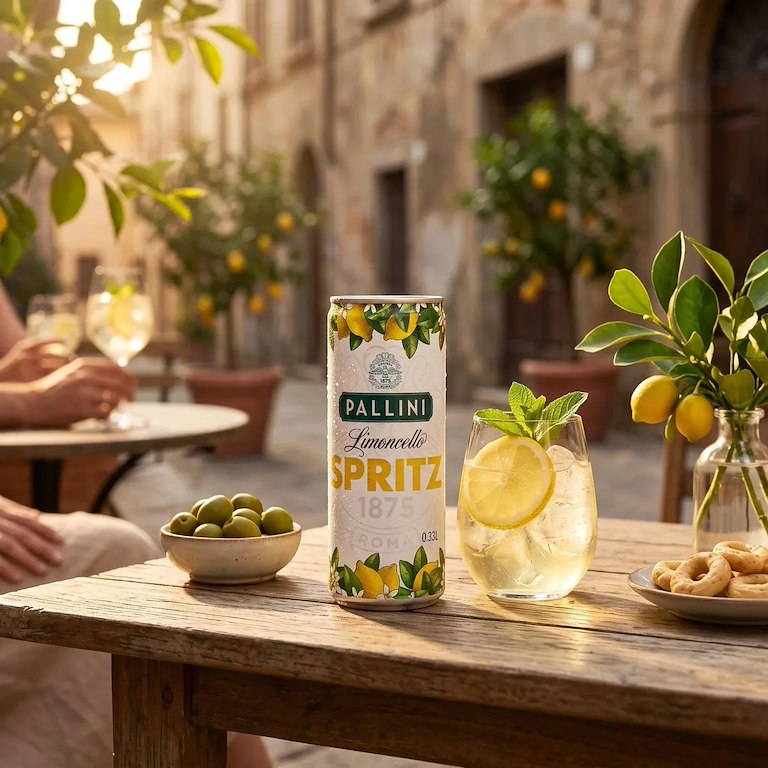 KOKTEL LIMONCELLO SPRITZ PALLINI 0,25L