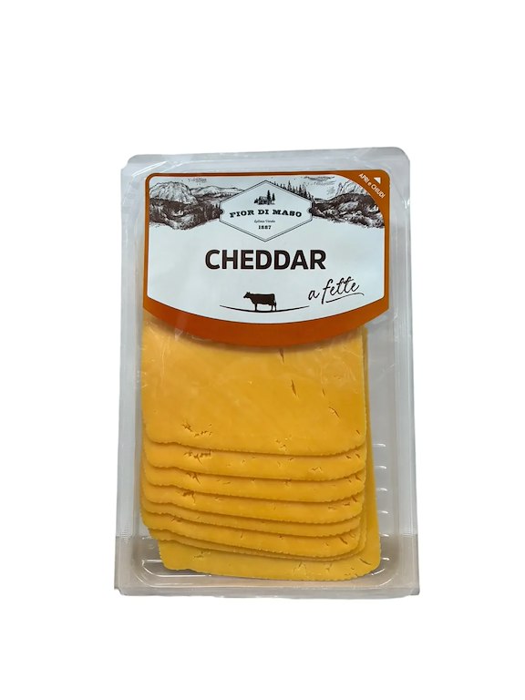 LISTOVI SIRA CHEDDAR FIOR DI MASO 130G